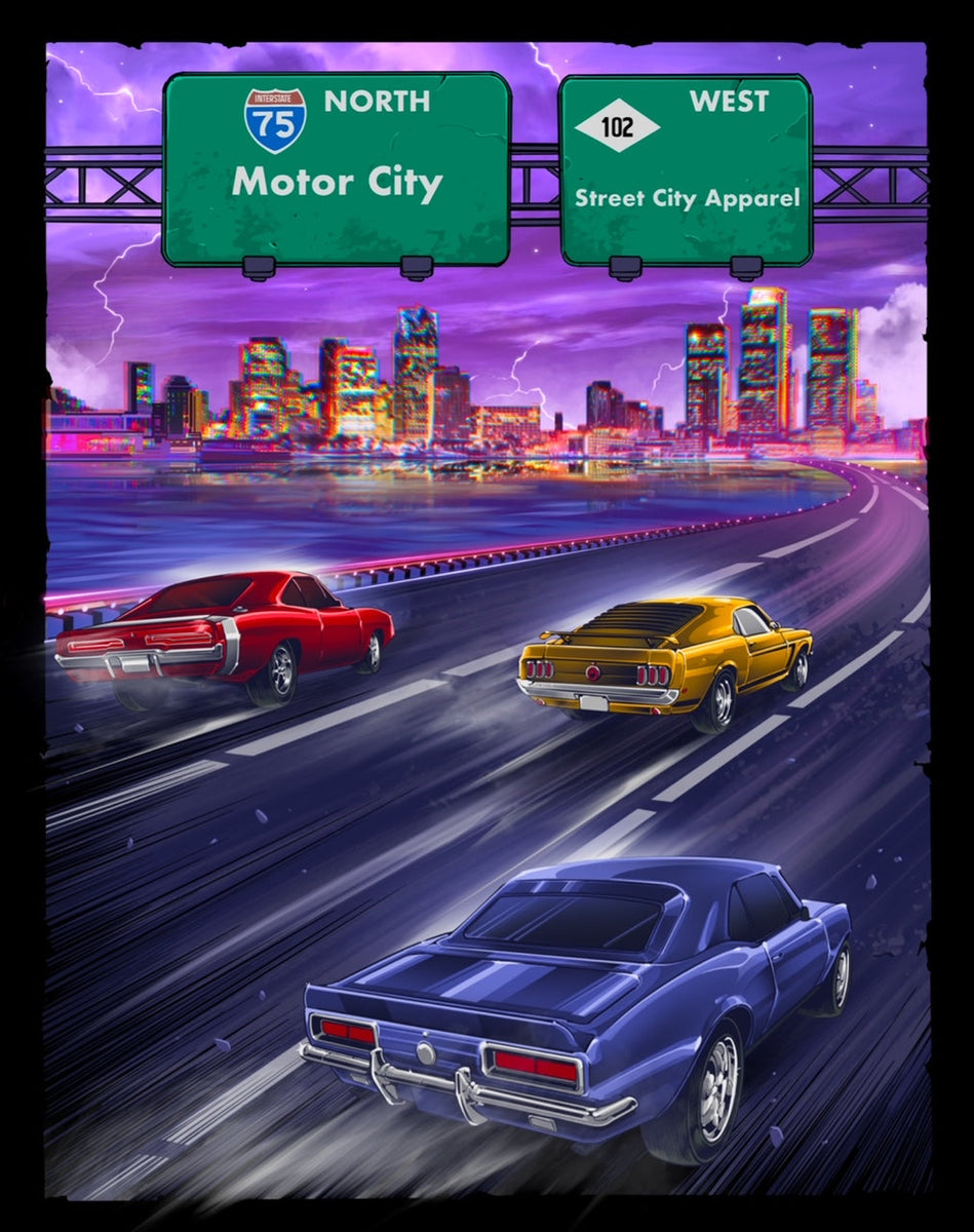 Motor City Thunder Collection – StreetCityApparel